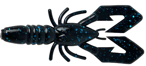 Coffin Cutter-Black/Blue FLK | Swampro LuresSwampro Lures