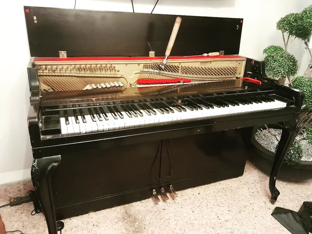 Pitch raise a La 435 hz piano Wurlitzer