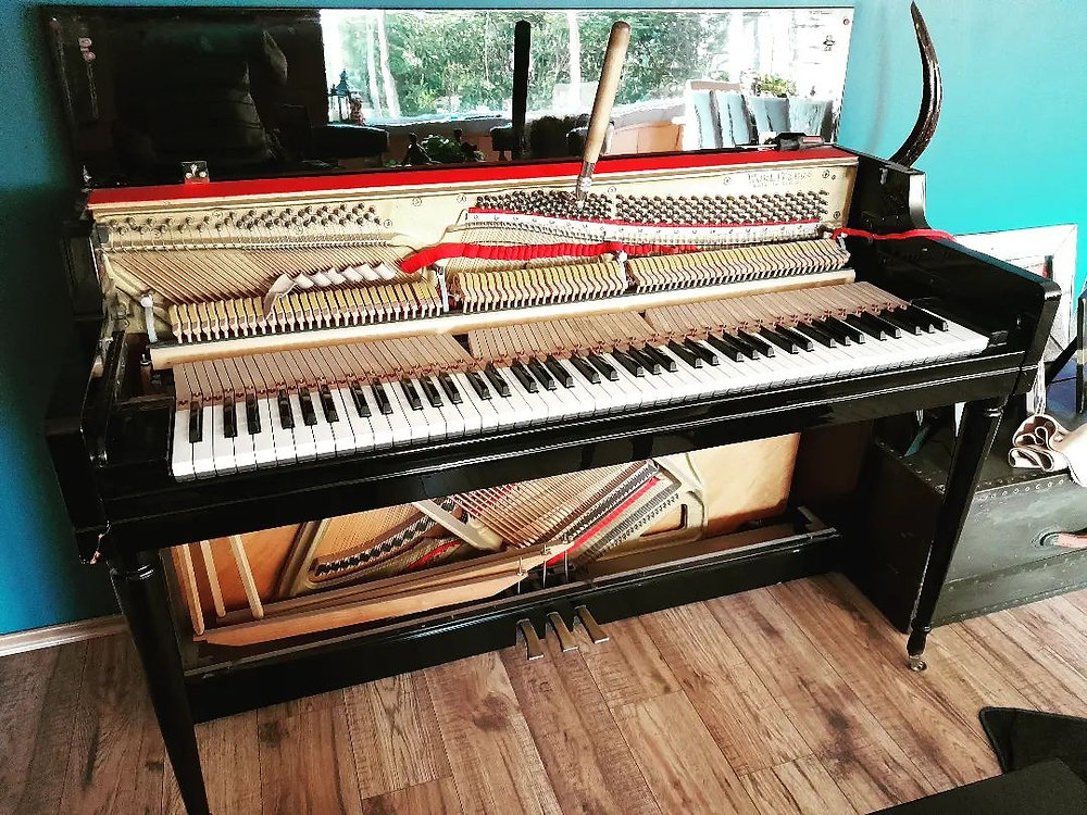 Pitch raise a La 440 hz piano Wurlitzer