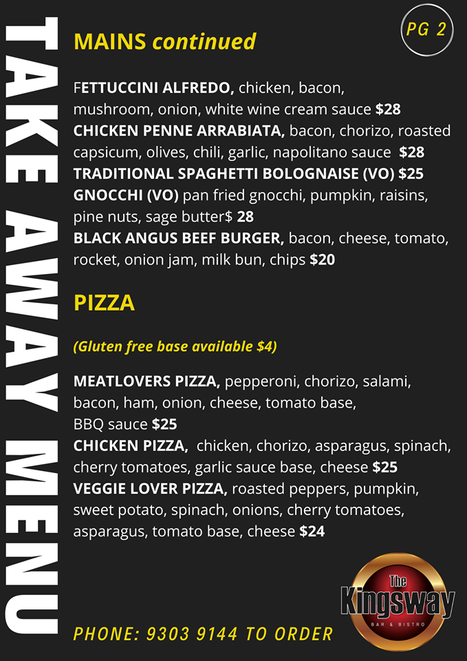 Restaurant | Kingsway Bar & Bistro | Darch