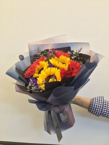 Sunflower & Daisy Bouquet | Arcade Florist