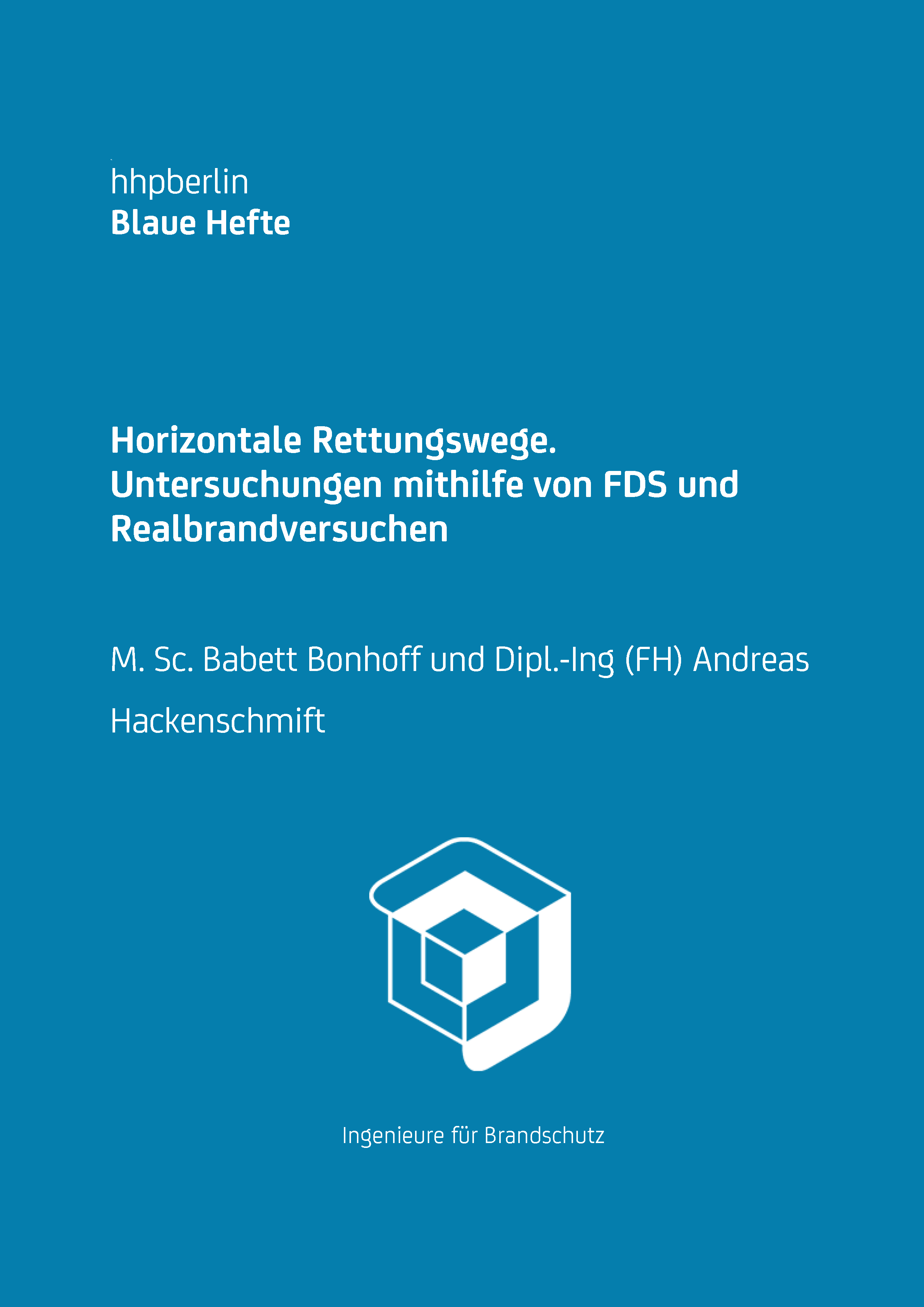 hhpberlin blaue Hefte - Horizontale Rettungswege. Untersuchungen ...