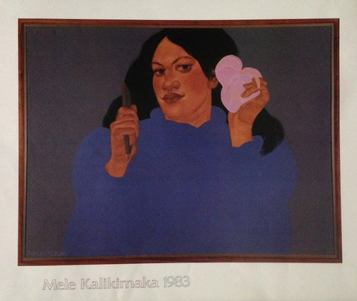 Mele Kalikamaka 1983 | Pegge Hopper Gallery