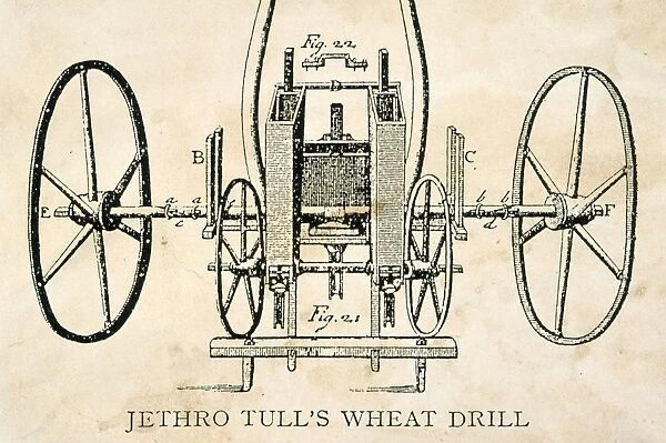 Jethro Tull – Inventor of the seed drill in the early 1700s