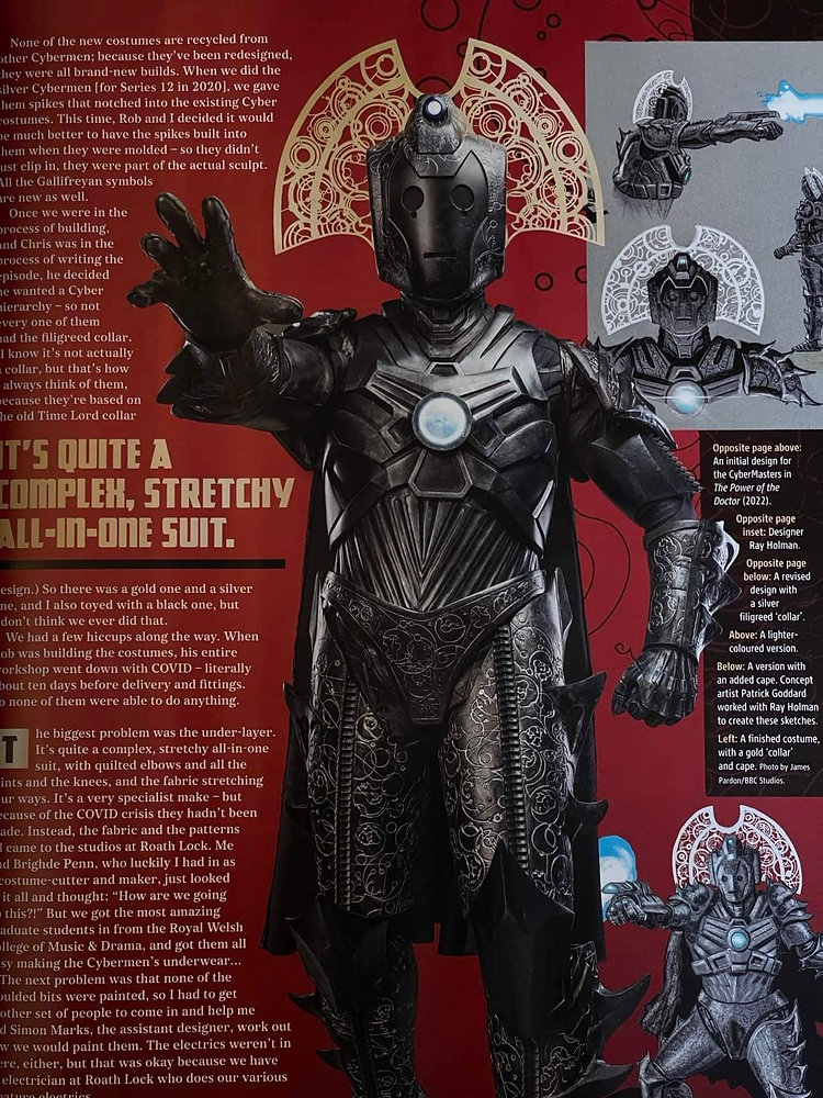 Cyberman cosplay Construction 1 of