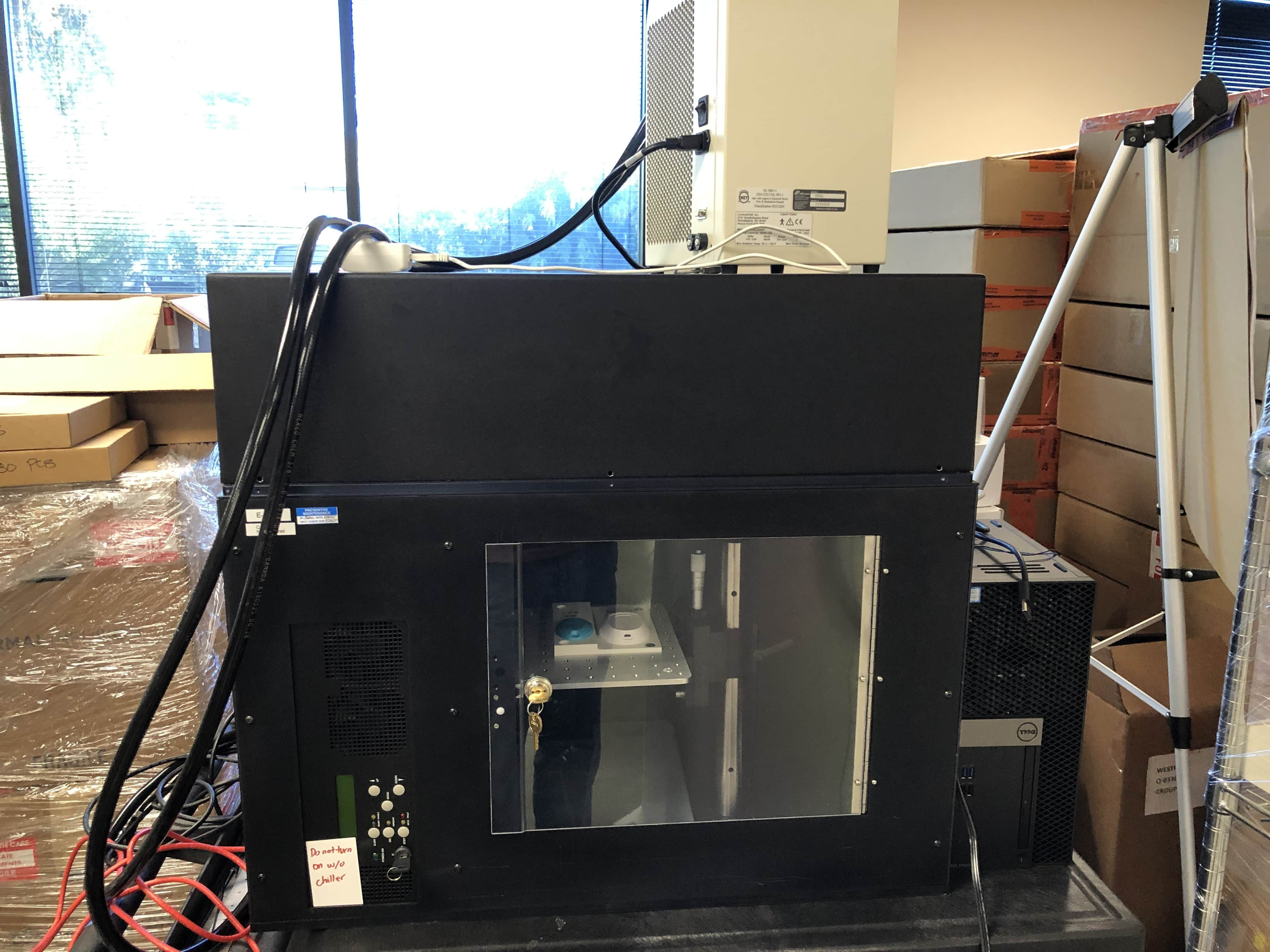 DPSS Lasers Samurai UV Marking System for UV Lasers with Chiller & Computer