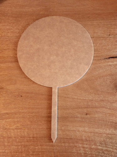 160MM CAKE TOPPER - PACK 10 - MIXED COLOURS 3MM | ACB