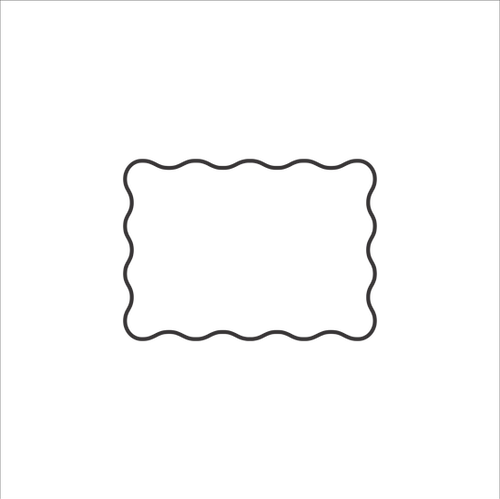 Wavy Rectangle Timber Blank | ACB