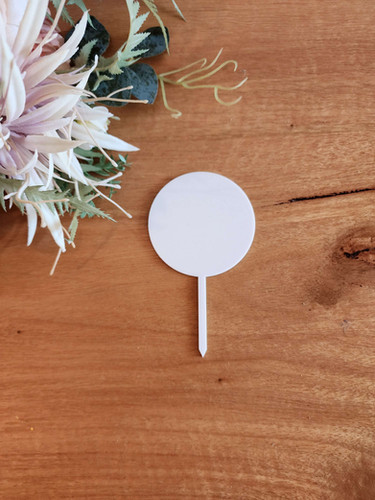 Round Cake Topper | ACB