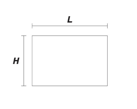 Rectangle Shape Acrylic Blank | ACB