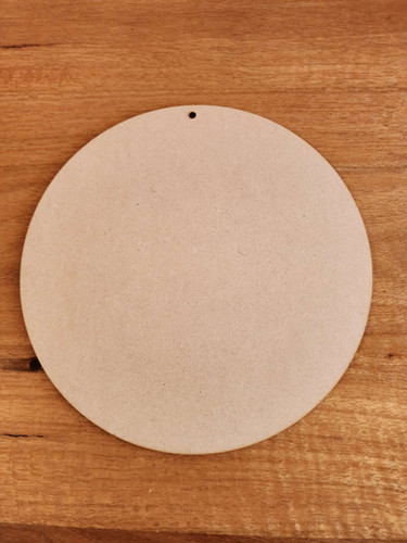 200mm MDF CIRCLE - WITH 1 HOLE TOP | ACB