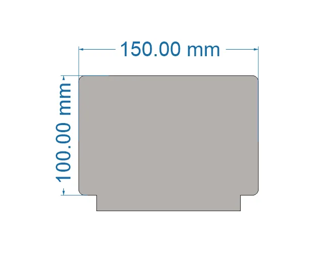 RECTANGLE LED ACRYLIC BLANK | ACB