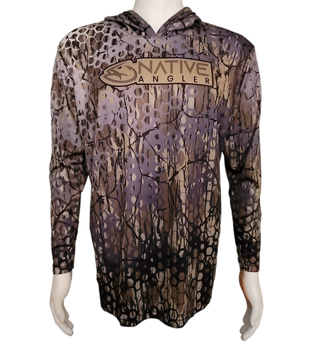 Khaki Fusion Performance Fishing Hoodie | Native Angler Appare