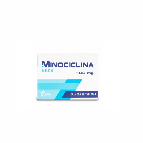 Minociclina 100mg 10 caps | Farma Ahorro