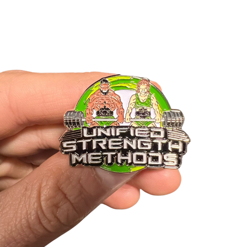 Unified Strength Methods Enamel Badge Pin | USM