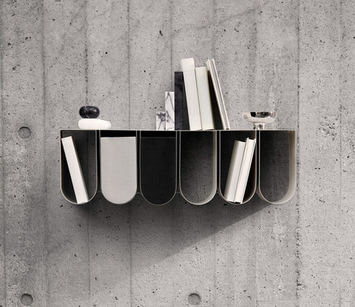 Curved wall shelf | Prat:Living
