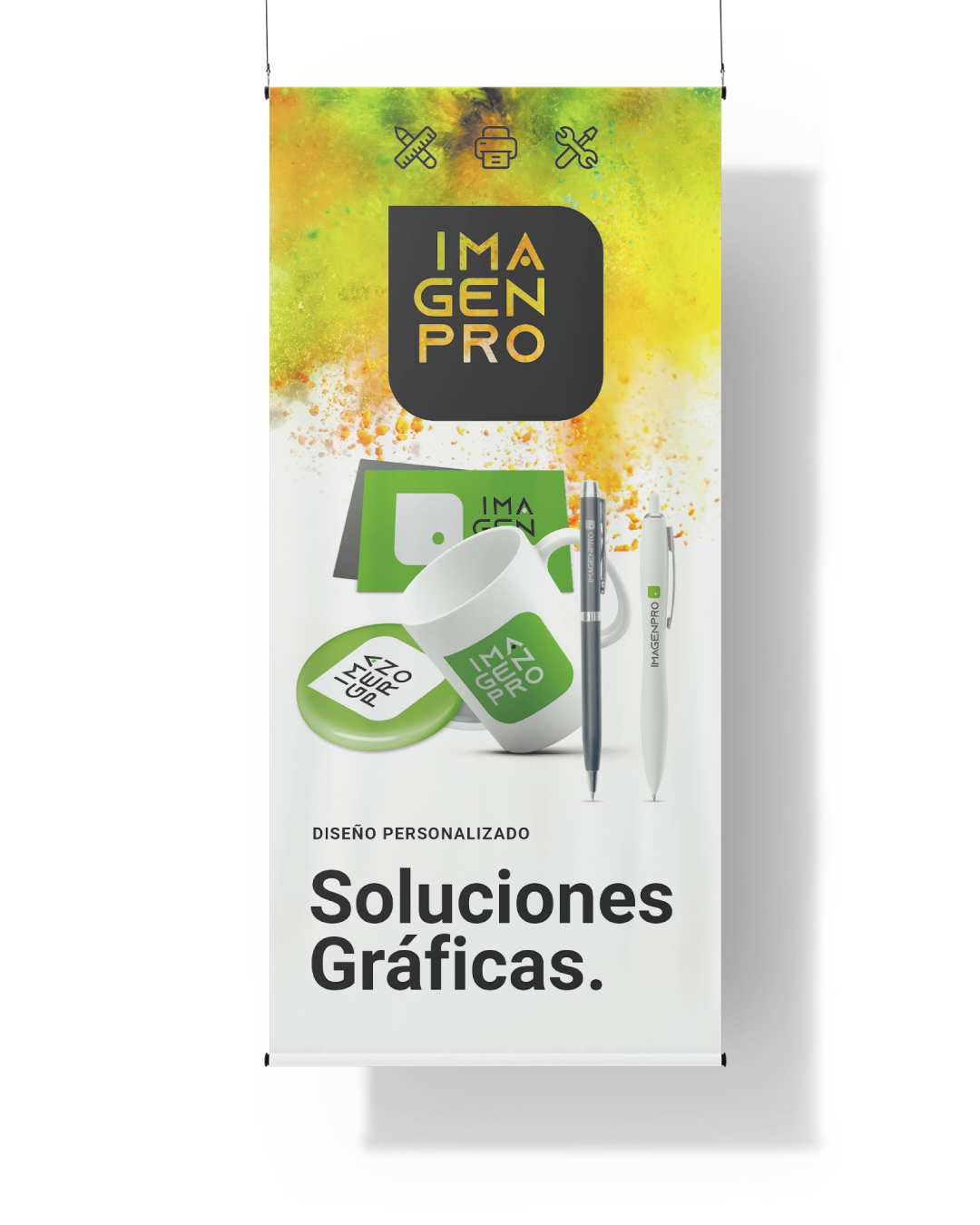 PVC colgante | Imagenpro Chile