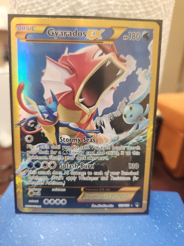 POKEMON – GYARADOS EX (Secret Rare) - #123/ 122 | Screamingmonkey