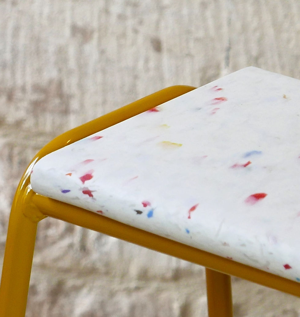 Pill Stool - 'Tutti' 100% Recycled Yogurt Pots and Children's Toy's ...