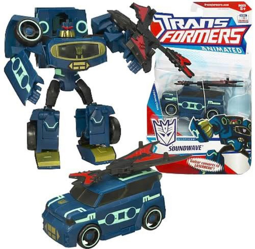 Soundwave animated transformers detalles empaque | Epic Legends