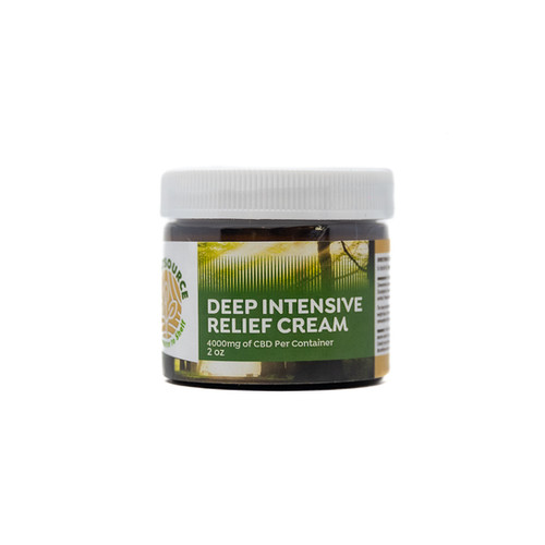 4000mg CBD deep intensive relief cream | Plantsource