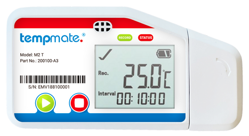 Tempmate-M2T Multi-Use Temperature USB Data Logger | Data Logger Solutions, LLC