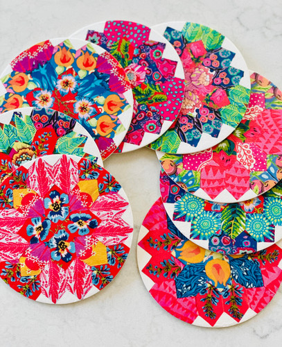 Cardboard Coaster Set | Bowerbirdstudio