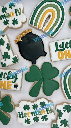 Lucky One cookies | Sweet Visions Bakery