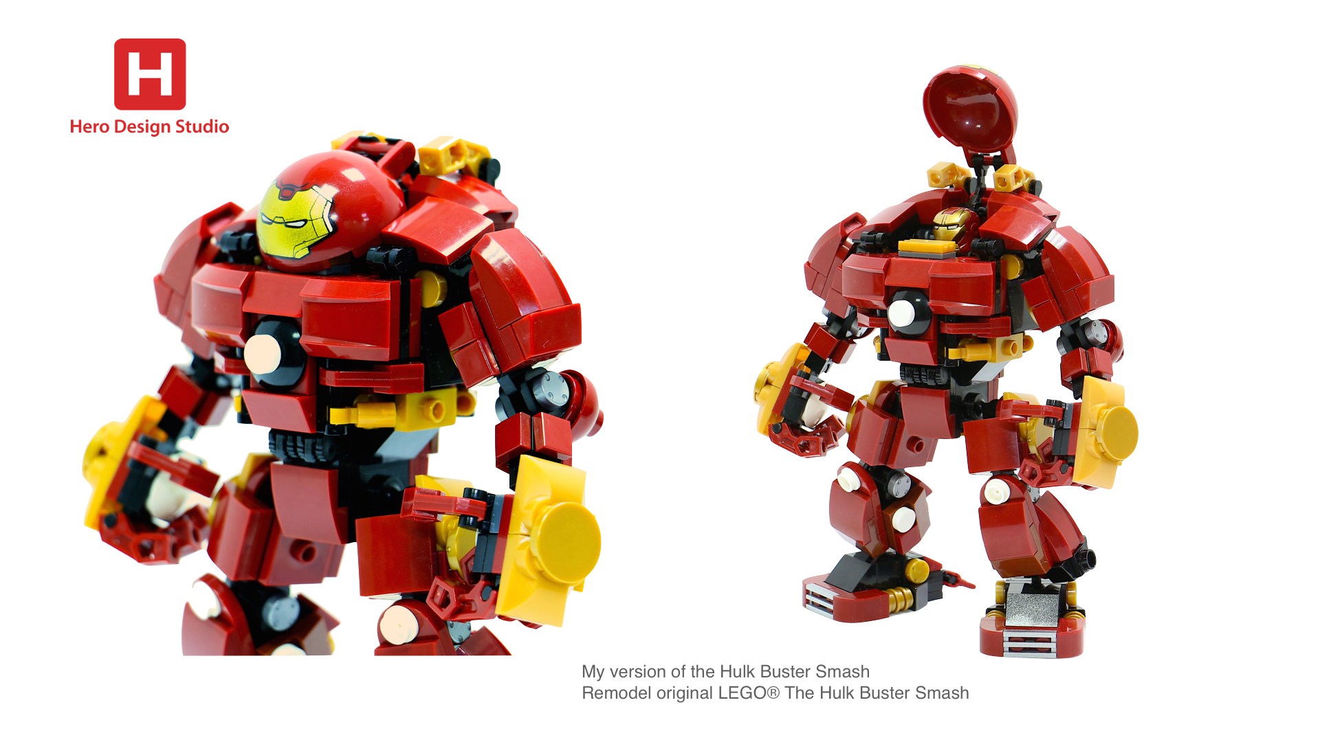 The Hulk Buster Smash My Version | Hero Design Studio︱Home