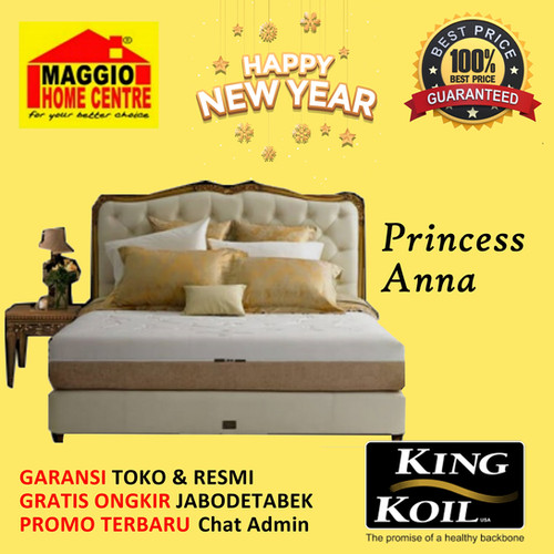 Kasur KING KOIL Princess Anna - Princess Collection | MAGGIO
