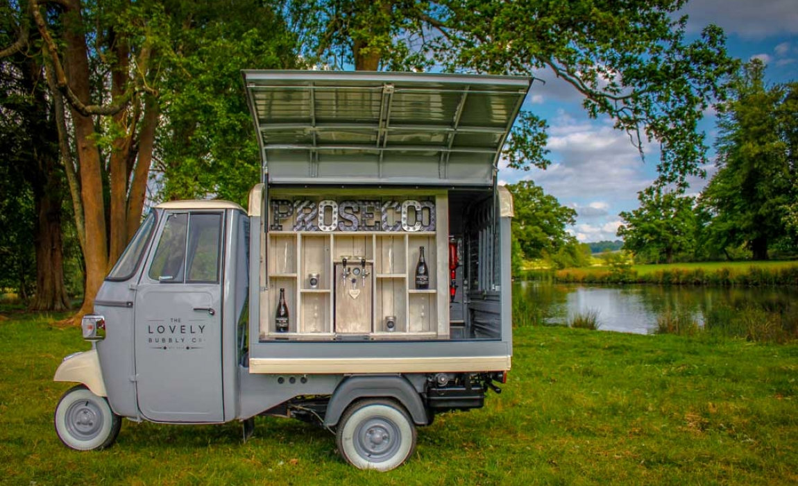 Prosecco Van For Hire In Wiltshire