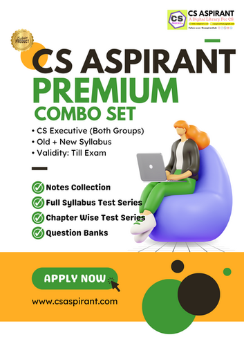 Cs Executive Premium Combo Set Old New Syllabus Both Groups Cs