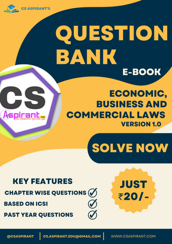 Ebcl Question Bank Cs Executive Cs Aspirant Cs Aspirant