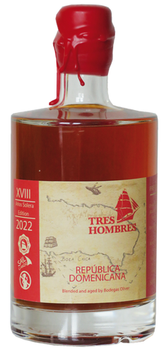 Rum Dom. Rep. 18 Jahre 2022 Solera Rum Tres Hombres | complimenti