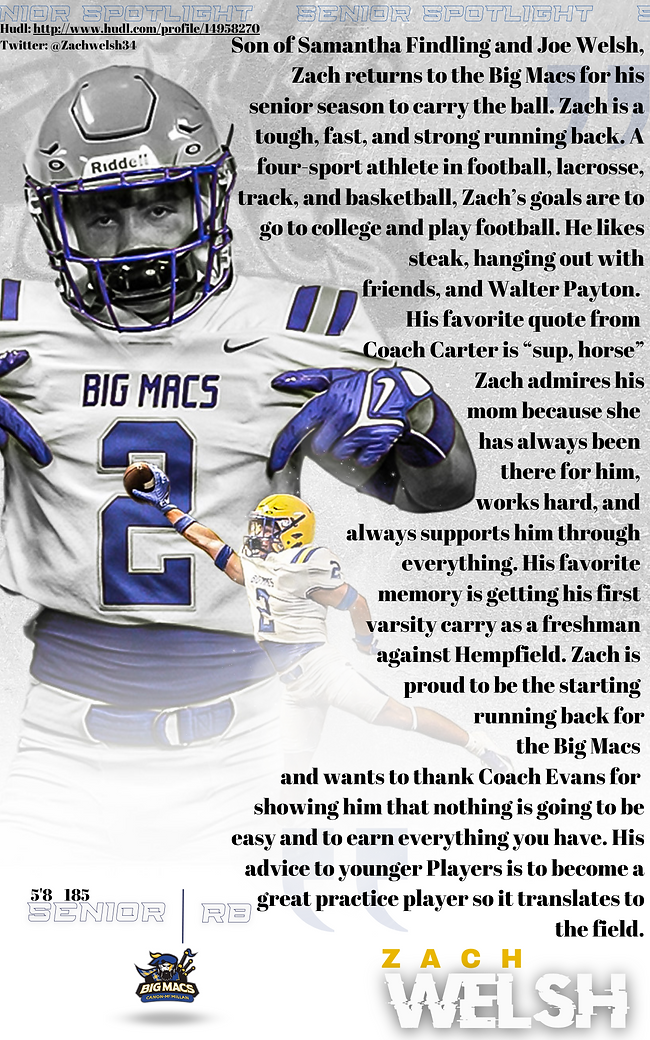 Senior Profiles | bigmacsfootball