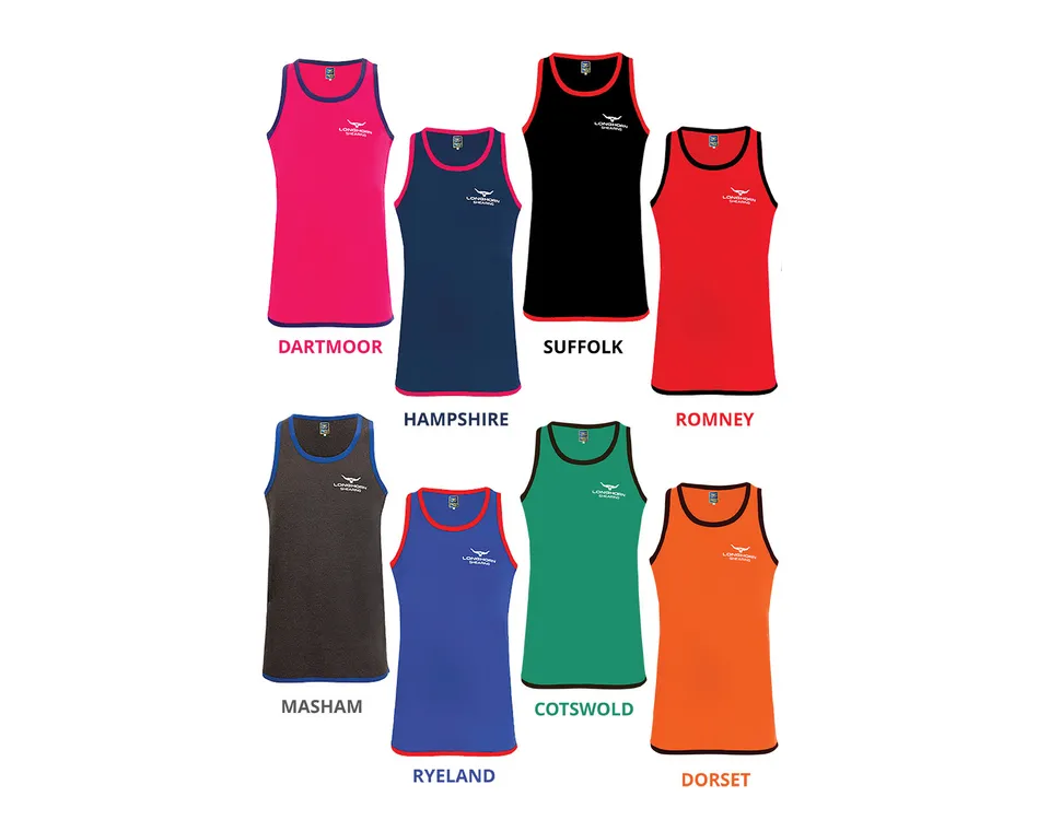 Longhorn Long Tail Shearing Singlet | PerfectLittleDesigns