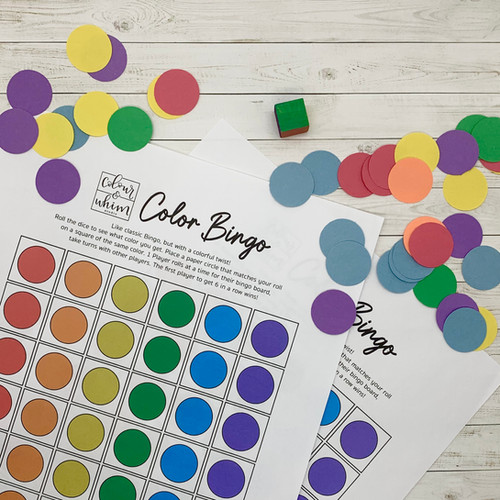 Color Bingo | Colour and Whim