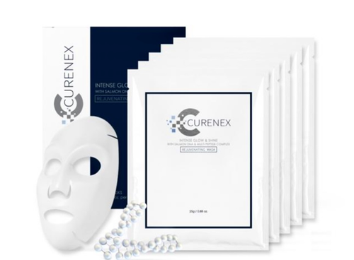CURENEX GLUTATHIONE/ PDRN INTENSE GLOW & SHINE MASK | LUX LAB