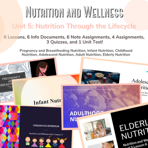 Nutrition and Wellness Unit 5: Nutrition Through the Lifecycle | NYM ...