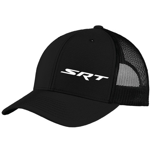 Dodge SRT Embroidered Black Snapback Hat | hatandshirt