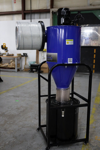 110v Dust Collector w/ 13.2-Gallon Collection Drum Electric Cleaning 3 ...