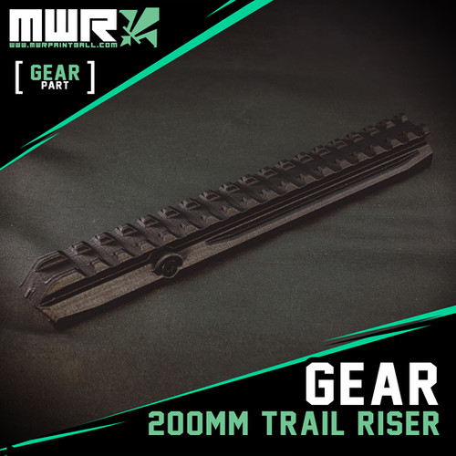 [MWR Gear] 200mm Rail Riser | MWR PaintBall