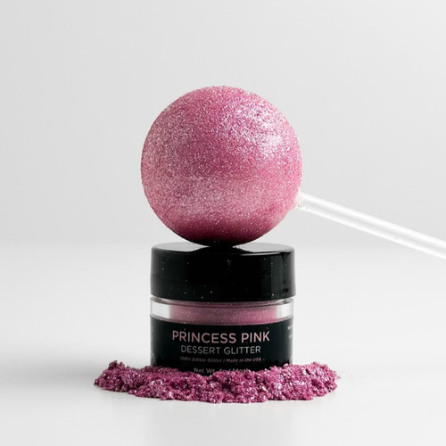 "Princess Pink" Edible Glitter | ShineDessertGlitter