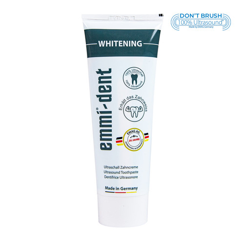 emmi®-dent Ultrasonic Toothpaste 1x "Whitening" - For Humans | emmi-pet