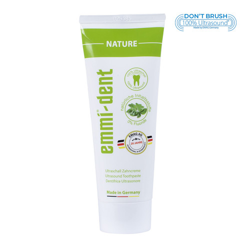 emmi®-dent Ultrasonic Toothpaste 1x "Nature" - For Humans & Pets | emmi-pet