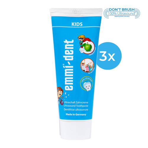 emmi®-dent Ultrasonic Toothpaste x3 (For Kids) | emmi-pet