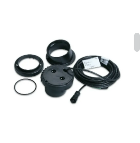Garmin Plastic In-Hull Mount Transducer (200/50KHz, 600W, 12/45deg ...