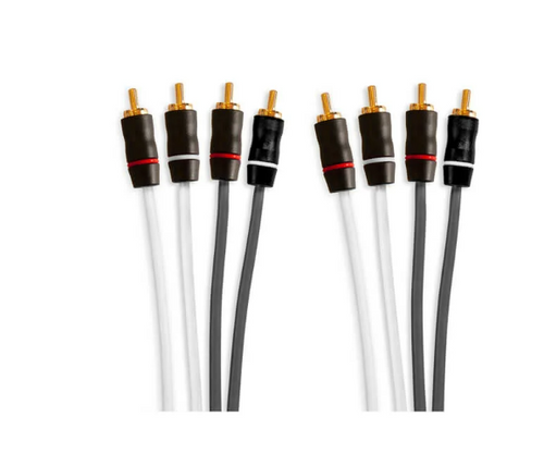Fusion® RCA Cables 4 Channel, 12 ft Cable | Navgear