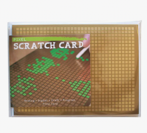 Pixel Scratch Card | The Makery