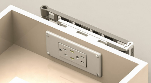 Low Profile Drawer Outlet USB-C | My Tidy Space